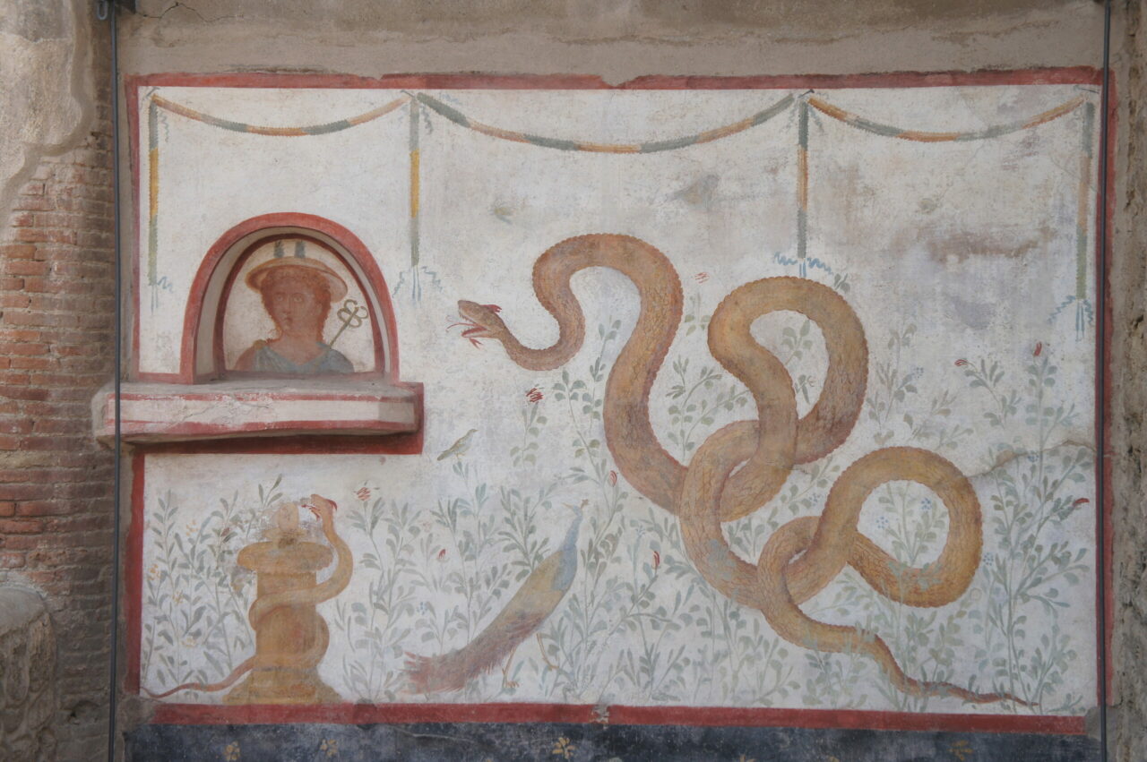 Exhibition « From the Roman garden to waste management » : The lararia ...